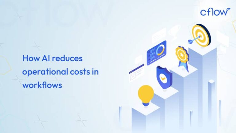 How AI Reduces Operational Costs in Workflows